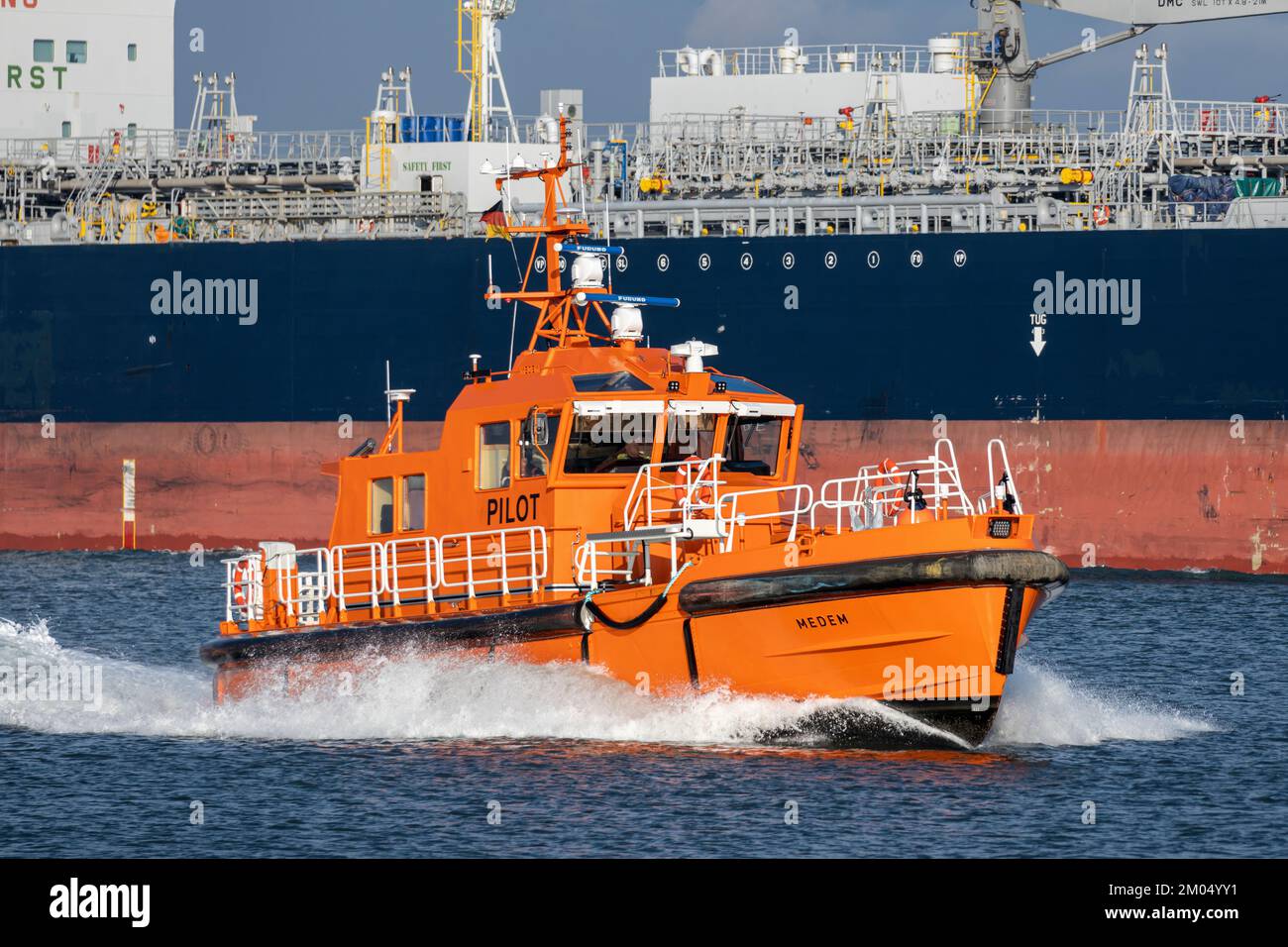 Travail de bateau pilote Banque de photographies et d’images à haute ...