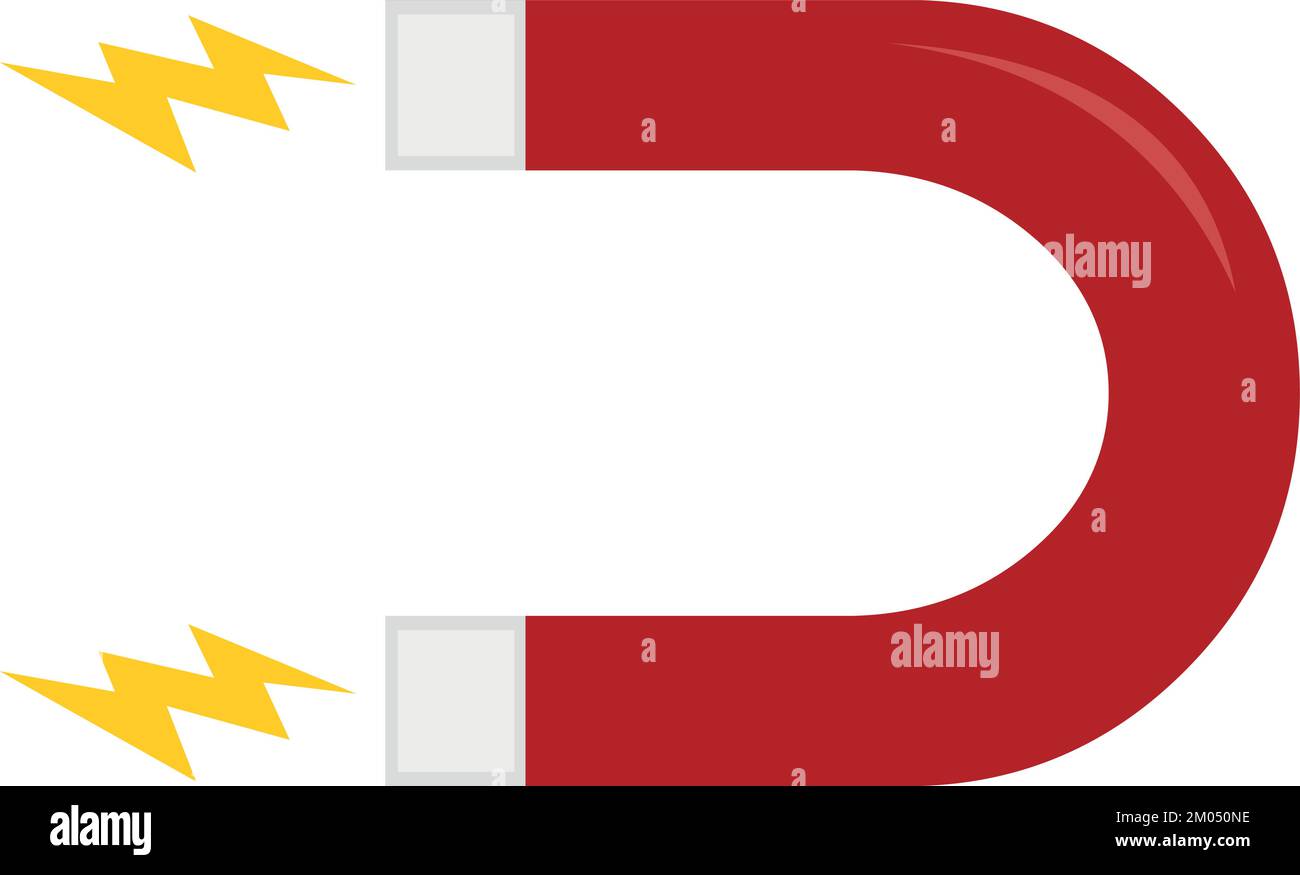 Magnet iron Banque d'images vectorielles - Alamy