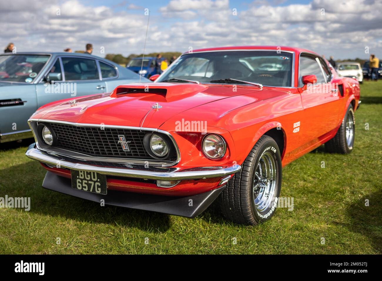 1969 Ford Mustang Boss 429 « BGU 657G » exposé au Scramble d'octobre ...