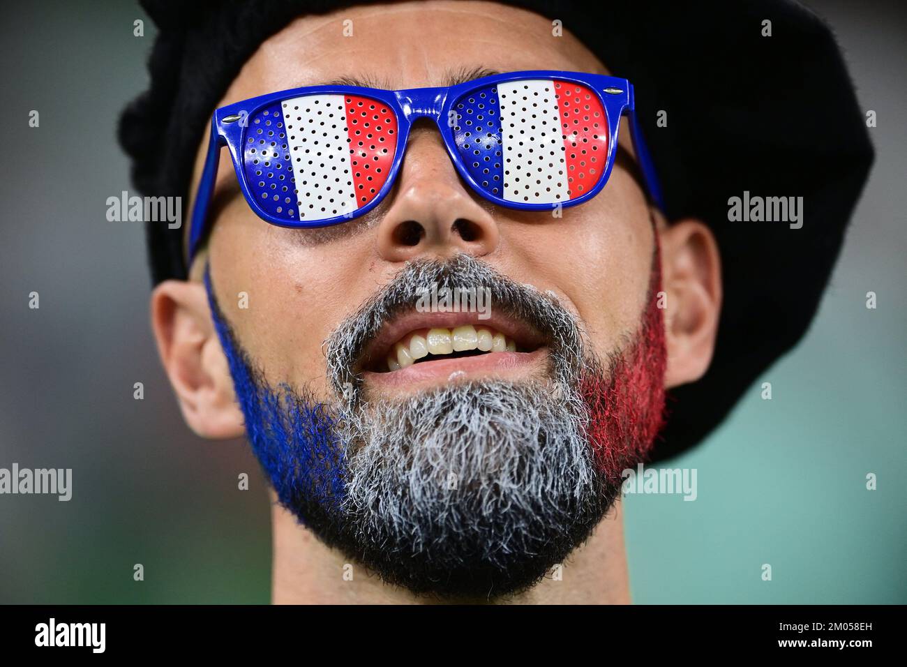 Fan Frankreich Doha, 04.12.2022, FIFA Fussball WM 2022 à Katar ...