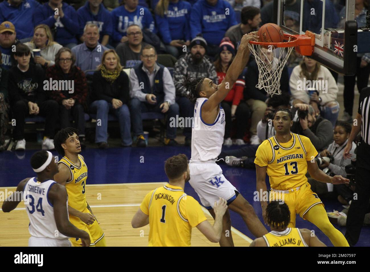 Londres, Royaume-Uni. 04th décembre 2022. Jacob Toppin, de l'Université ...