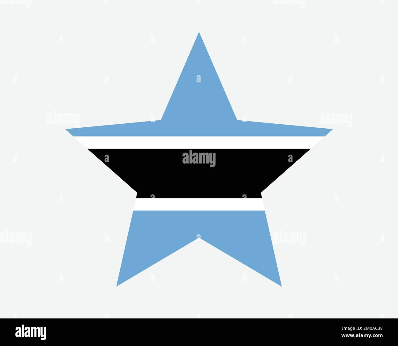 Drapeau Botswana Star. Drapeau en forme d'étoile Batswana. Symbole de ... Drapeau Botswana Star. Drapeau en forme d'étoile Batswana. Symbole de ...