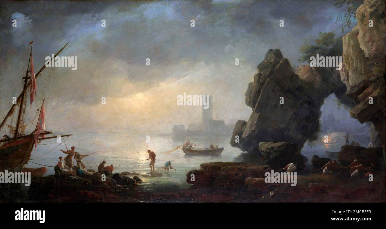 Claude joseph vernet Banque de photographies et d’images à haute ...