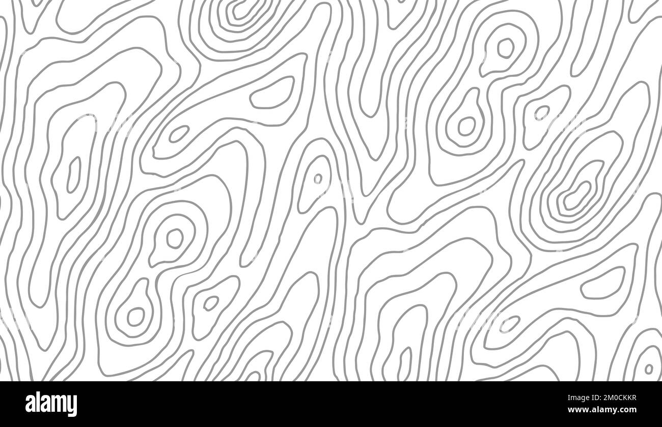 L'arrière-plan contour carte topographique. Carte Topo avec l'altitude ...