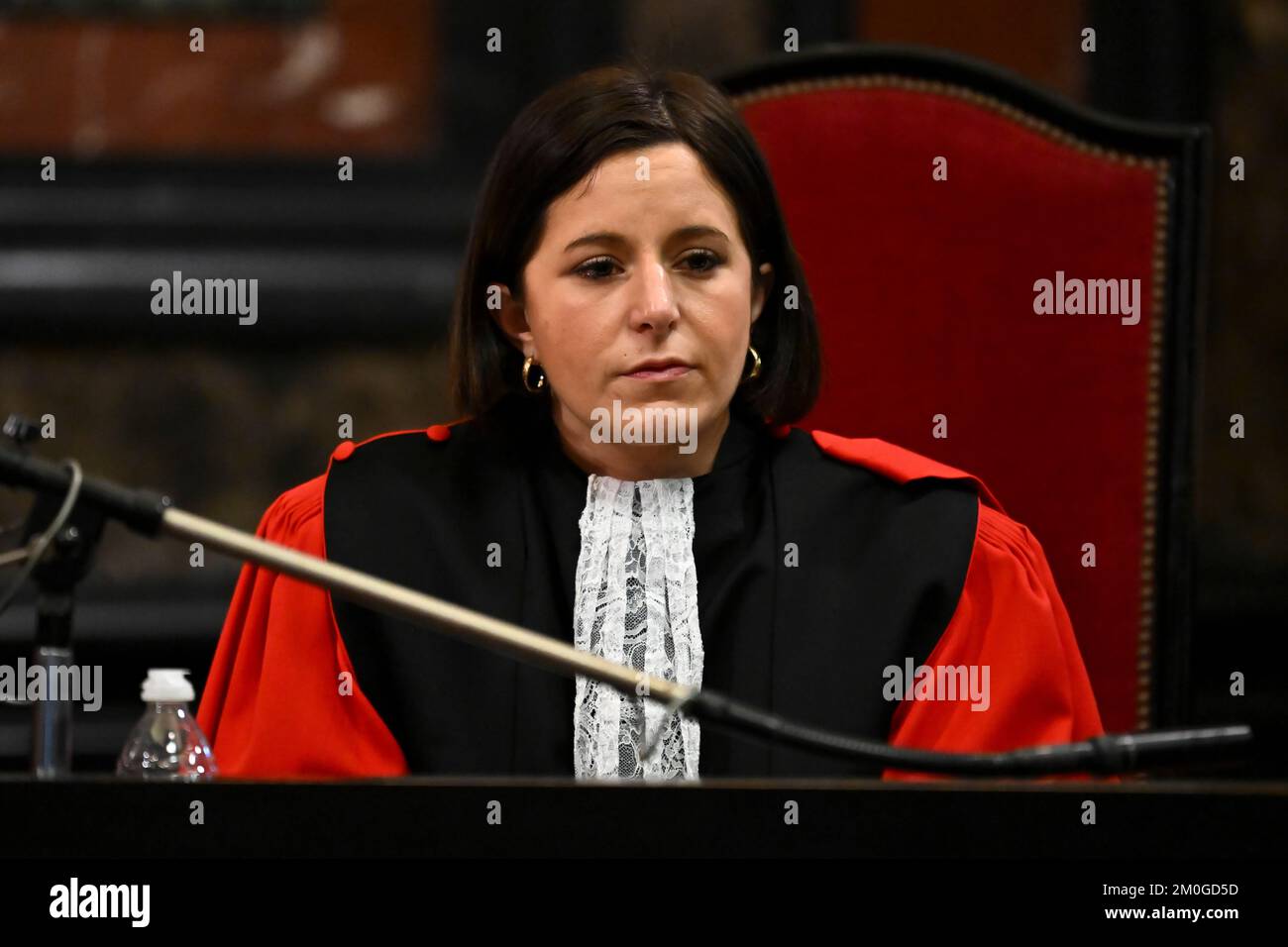 Bruxelles, Belgique, le 06 décembre 2022, le procureur général Justine ...