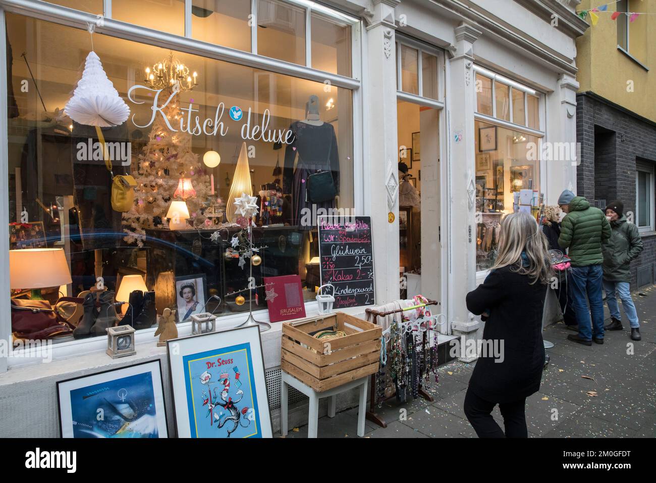 La boutique de mode Kitsch deluxe sur la rue Koerner dans le quartier d ...