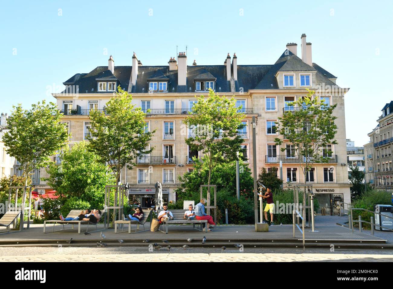 Rouen place de la cathédrale Banque de photographies et d’images à ...