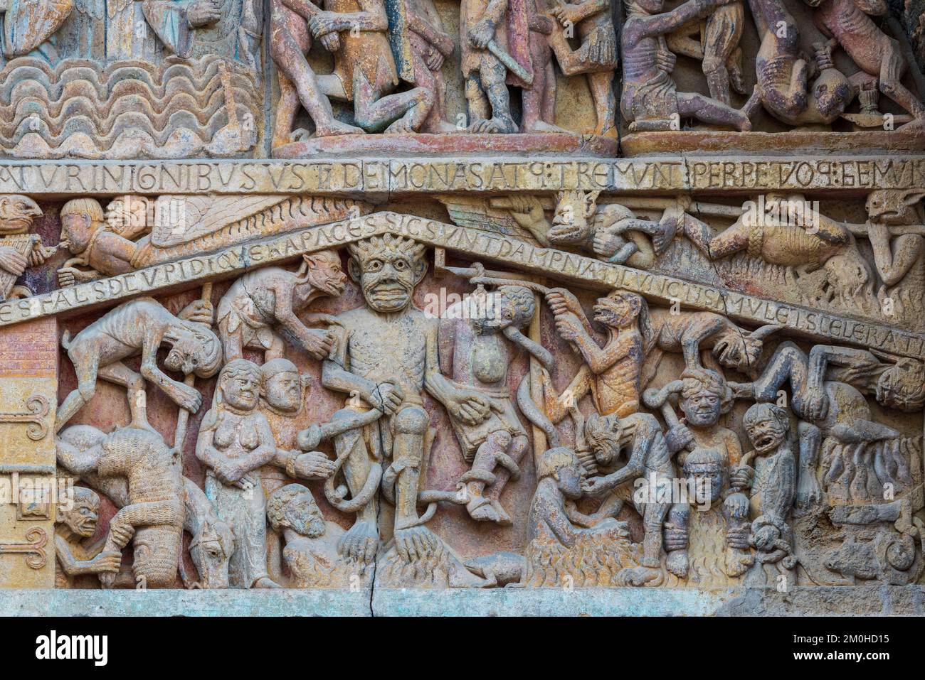 France, Aveyron, Conques, marqué l'un des plus beaux villages de France ...