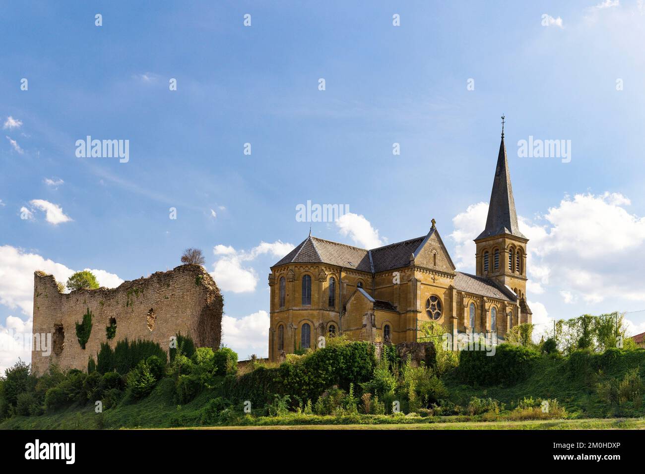 France, Meuse, Louppy-sur-Loison, Église Saint-Martin de Louppy-sur ...