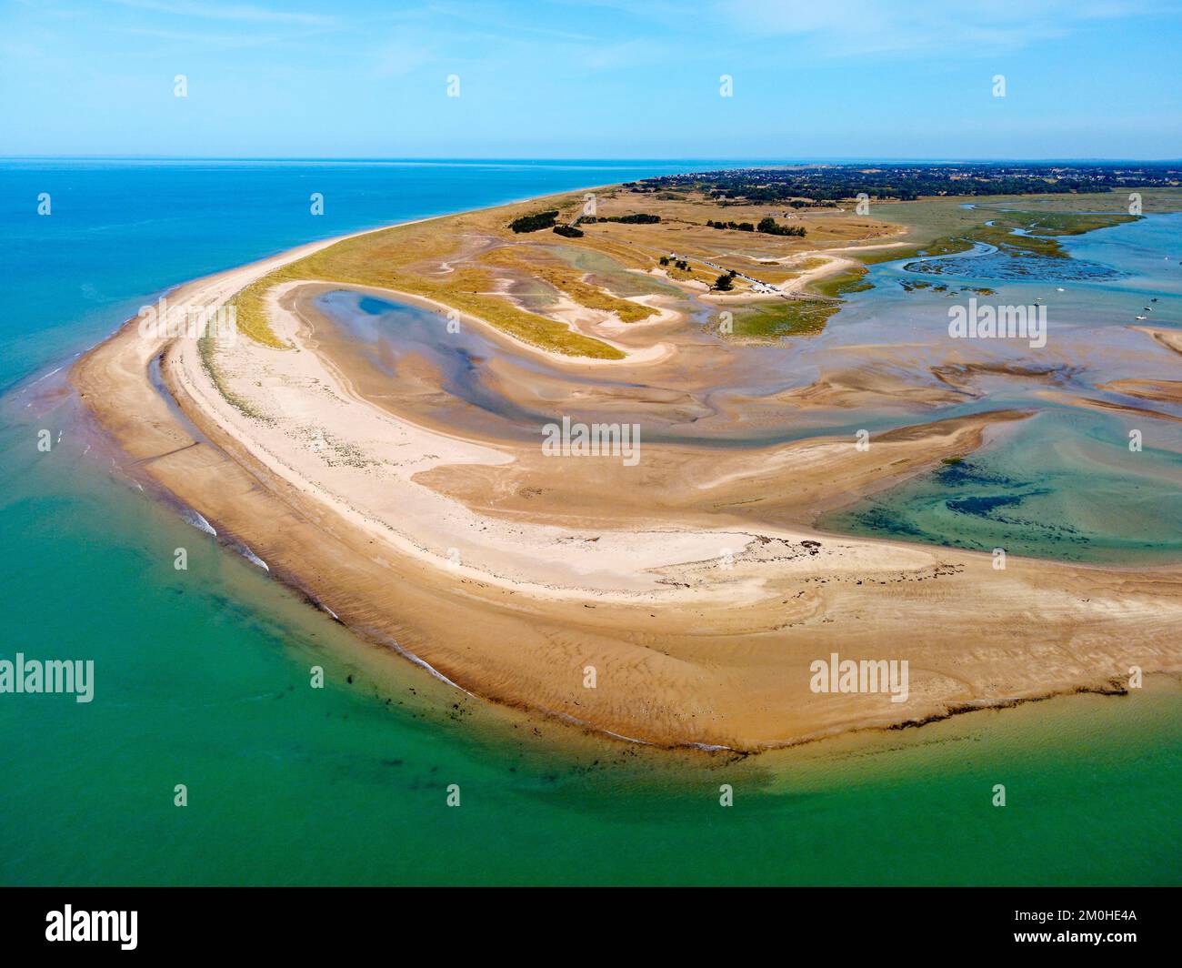 Agon coutainville france vue aerienne Banque de photographies et d ...