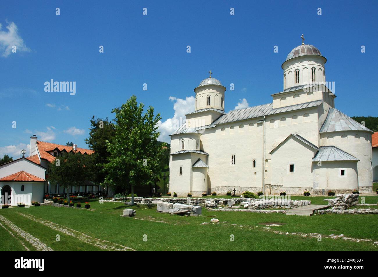 Monastère de Mileseva fondé par le roi serbe Stefan Vladislav Nemanjić ...