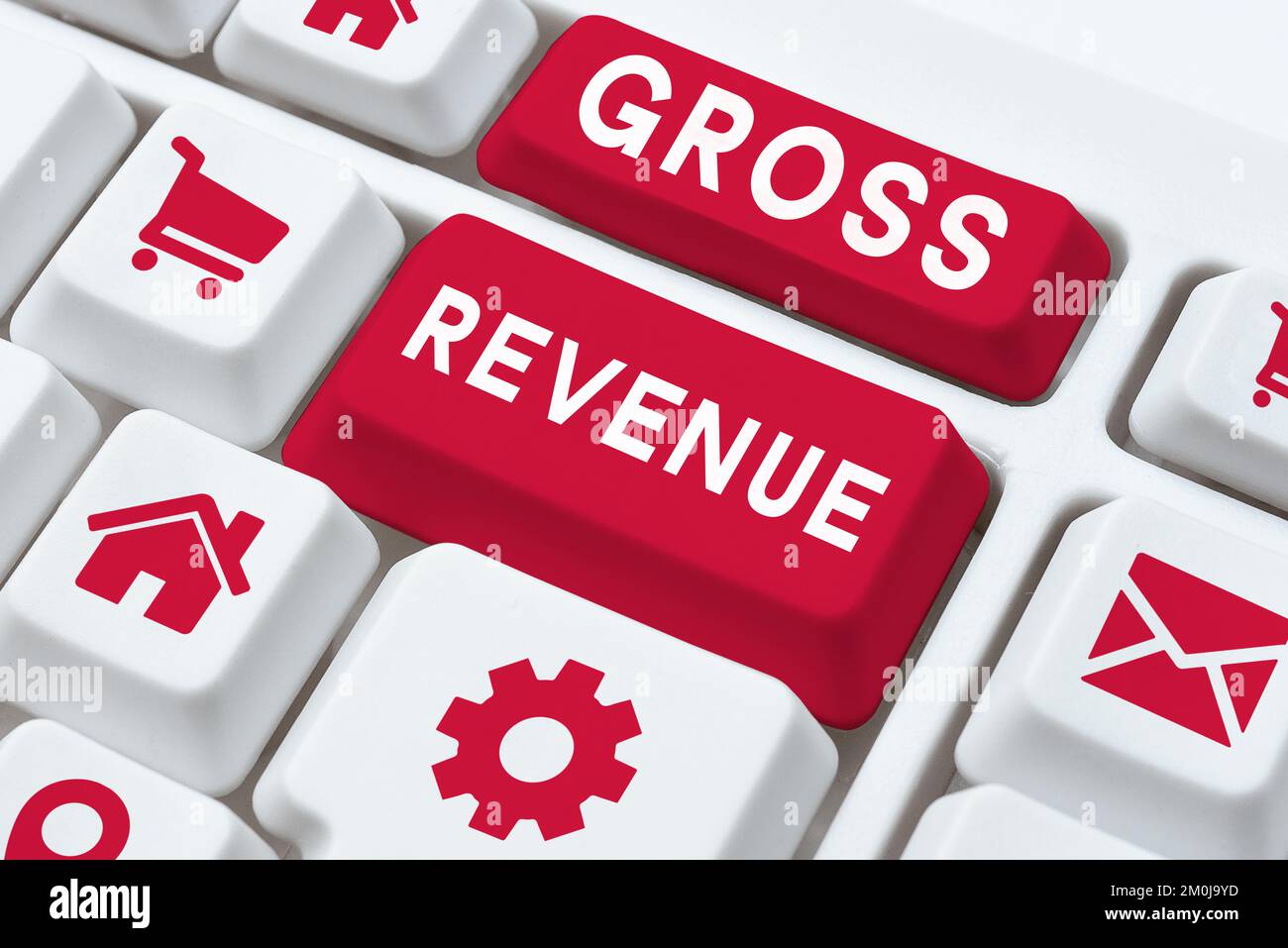 Écriture affichant le texte revenu brut. Les entreprises présentent la ...