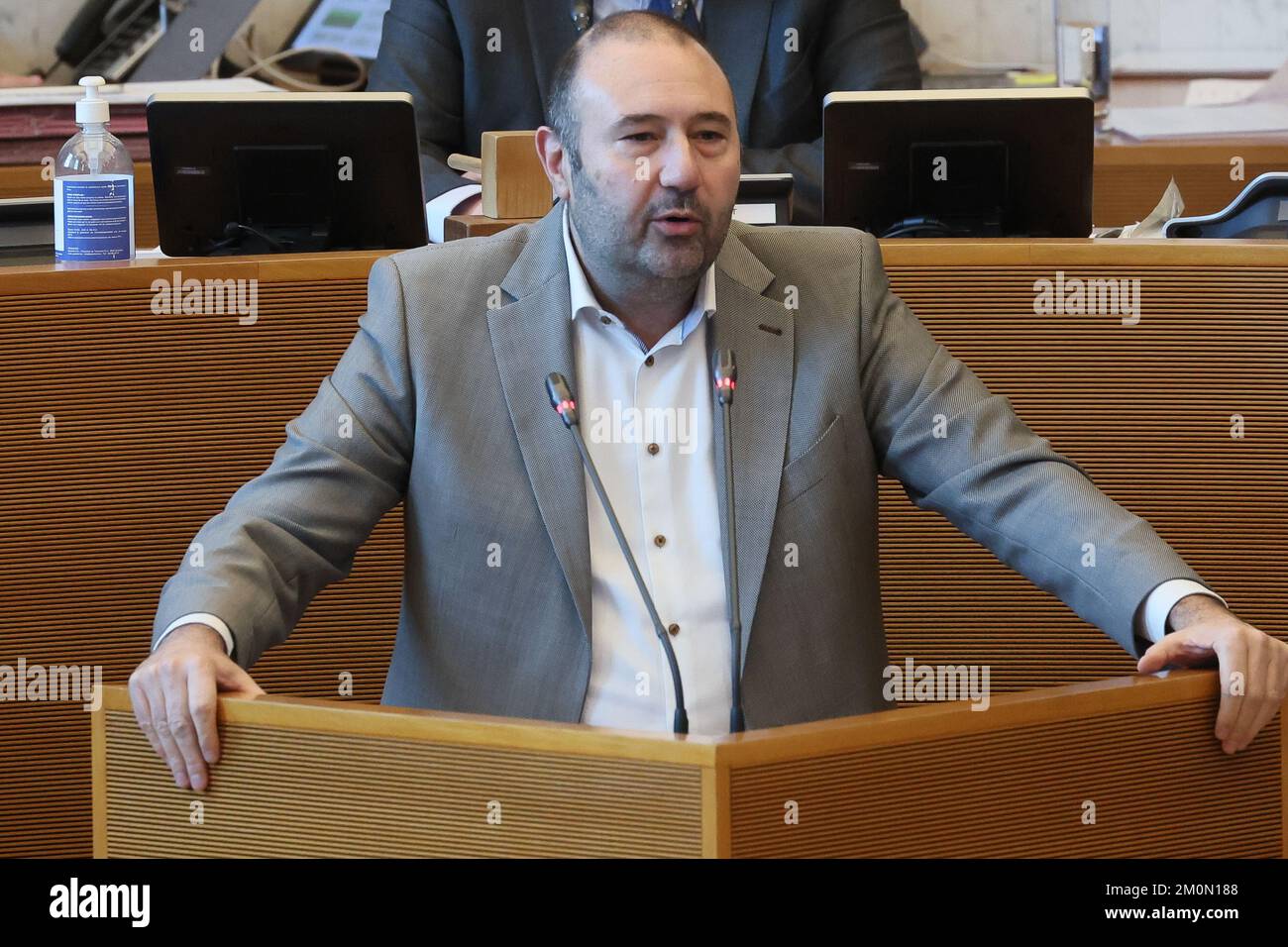 Le ministre wallon des pouvoirs locaux et du logement Christophe ...