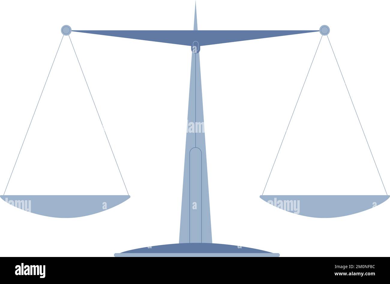 Icône échelles. Symbole de mesure du poids. Signe de balance isolé sur ...