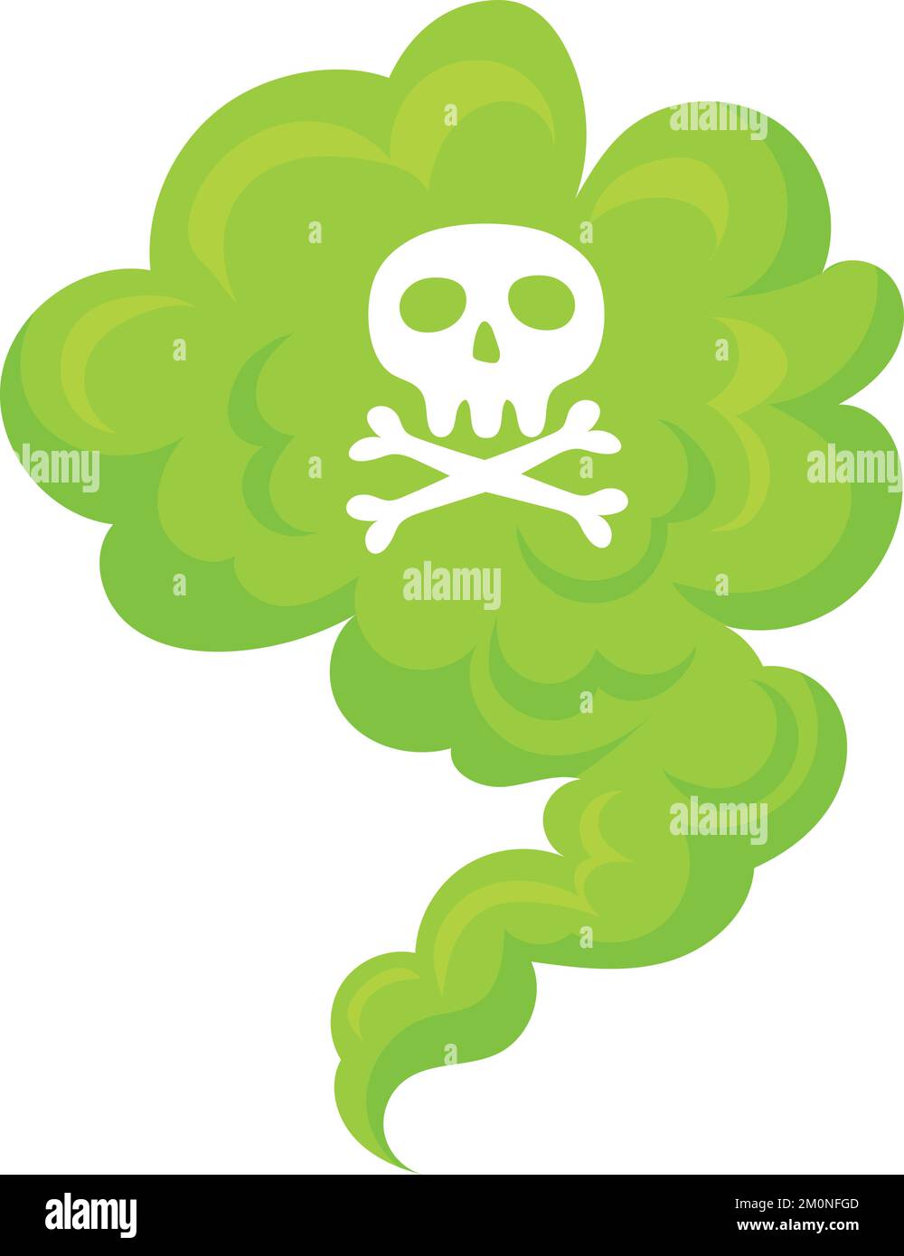 Nuage de poison Banque d'images vectorielles - Alamy