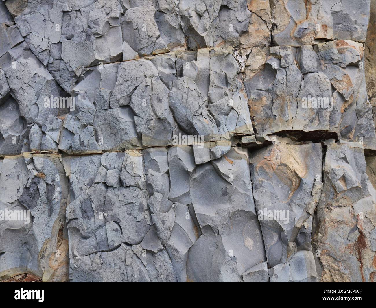 fond de texture d'une roche grise avec une surface rugueuse d'une ...