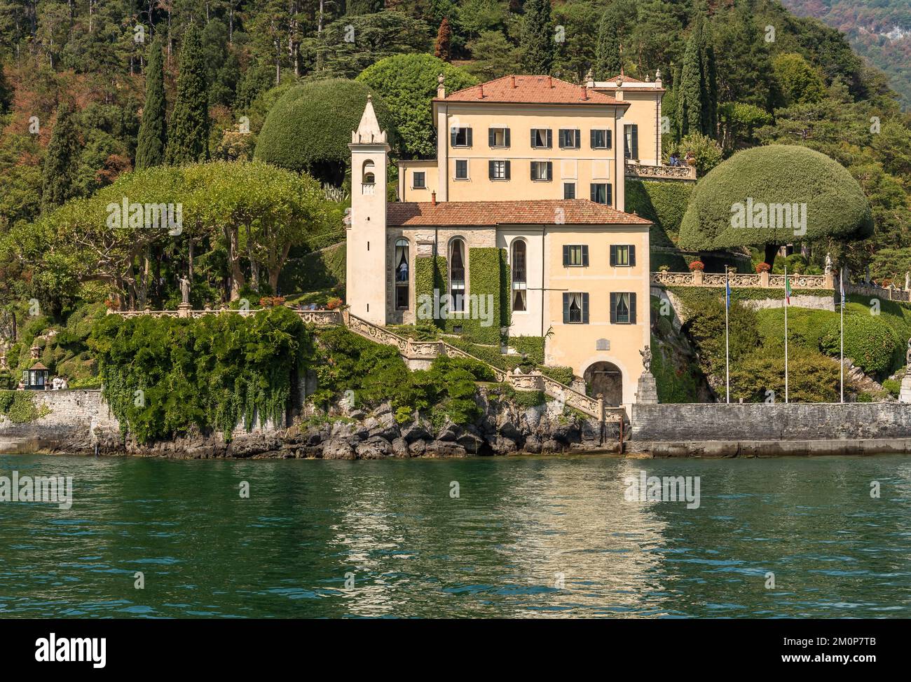 La Villa del Balbianello est un bâtiment historique situé à Lenno, sur ...