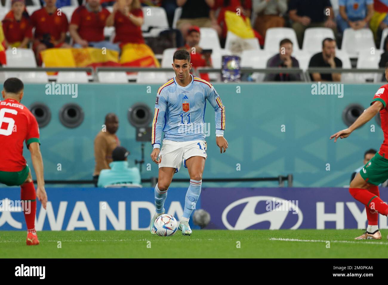 Doha, Qatar. 6th décembre 2022. Ferran Torres (ESP) football : coupe du ...