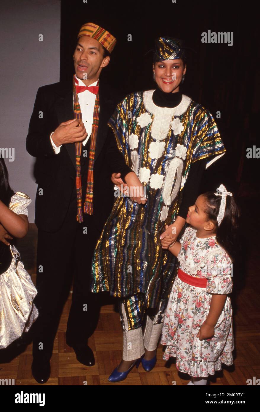 Jayne Kennedy avec Bill Overton et sa fille au BMI Pop Awards 38th sur ...