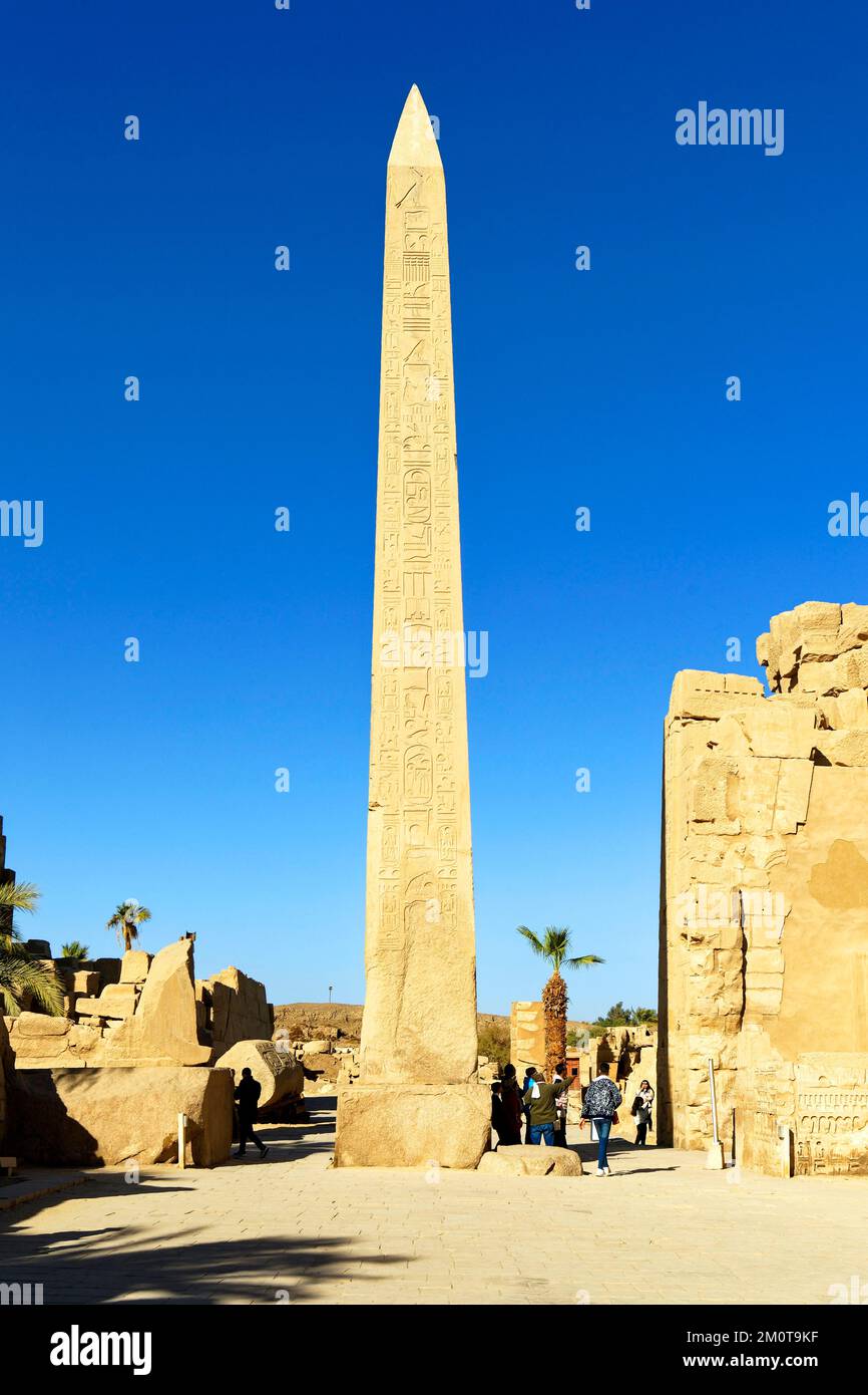 Égypte, haute Égypte, Vallée du Nil, Louxor, Karnak, Classé au ...