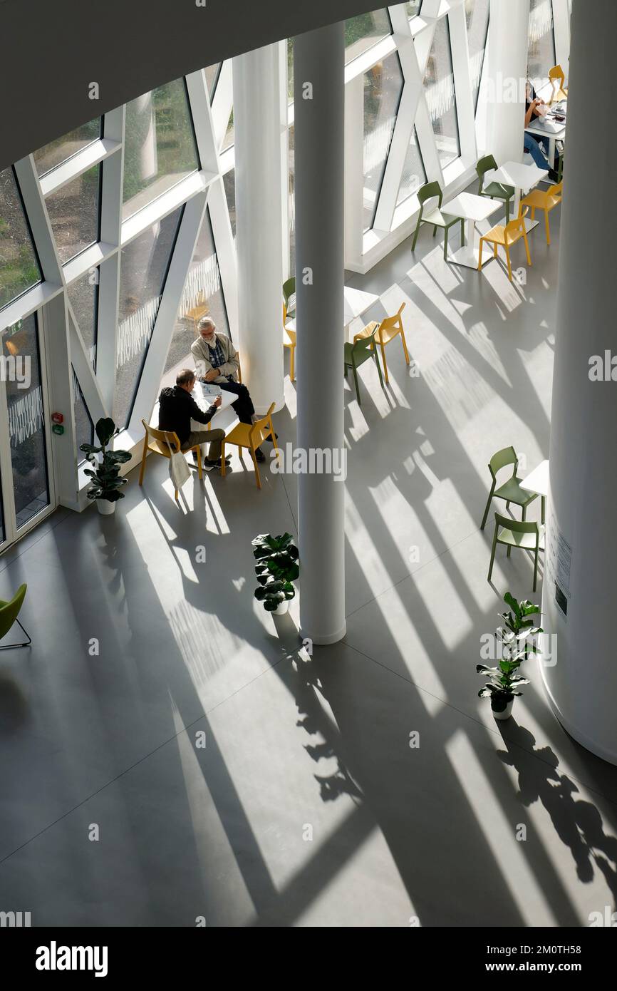 France, Bas Rhin, Strasbourg, quartier Esplanade, campus Esplanade ...