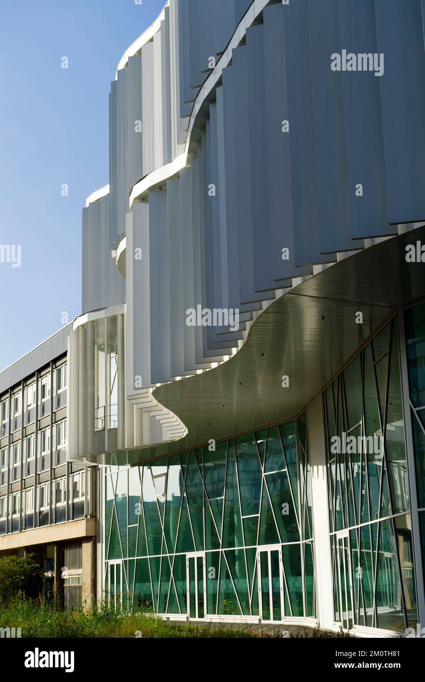 France, Bas Rhin, Strasbourg, quartier Esplanade, campus Esplanade ...