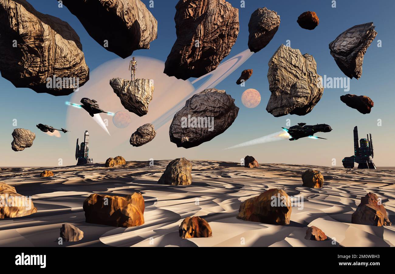 Asteroid mining Banque de photographies et d’images à haute résolution - Alamy