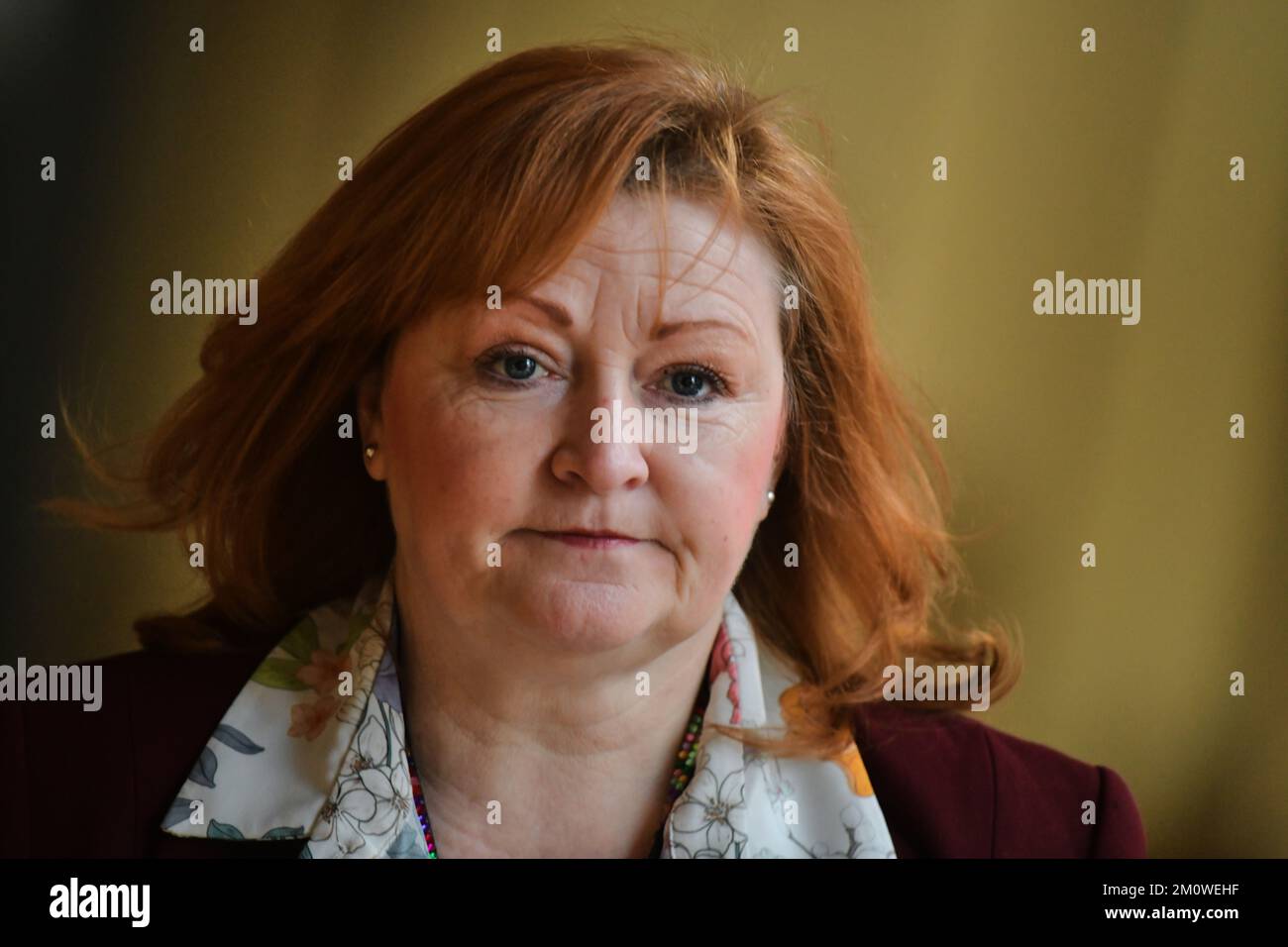 Edinburgh, Écosse, Royaume-Uni, 08 décembre 2022. Emma Harper avant les questions des premiers ...