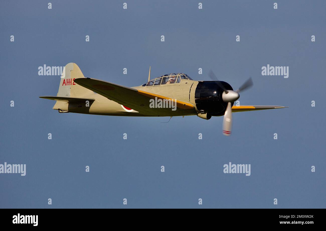 Japanese zero fighter plane Banque de photographies et d’images à haute ...