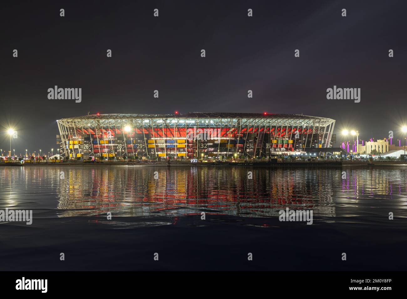 Le stade 974, précédemment connu sous le nom de stade Ras Abu Aboud ...
