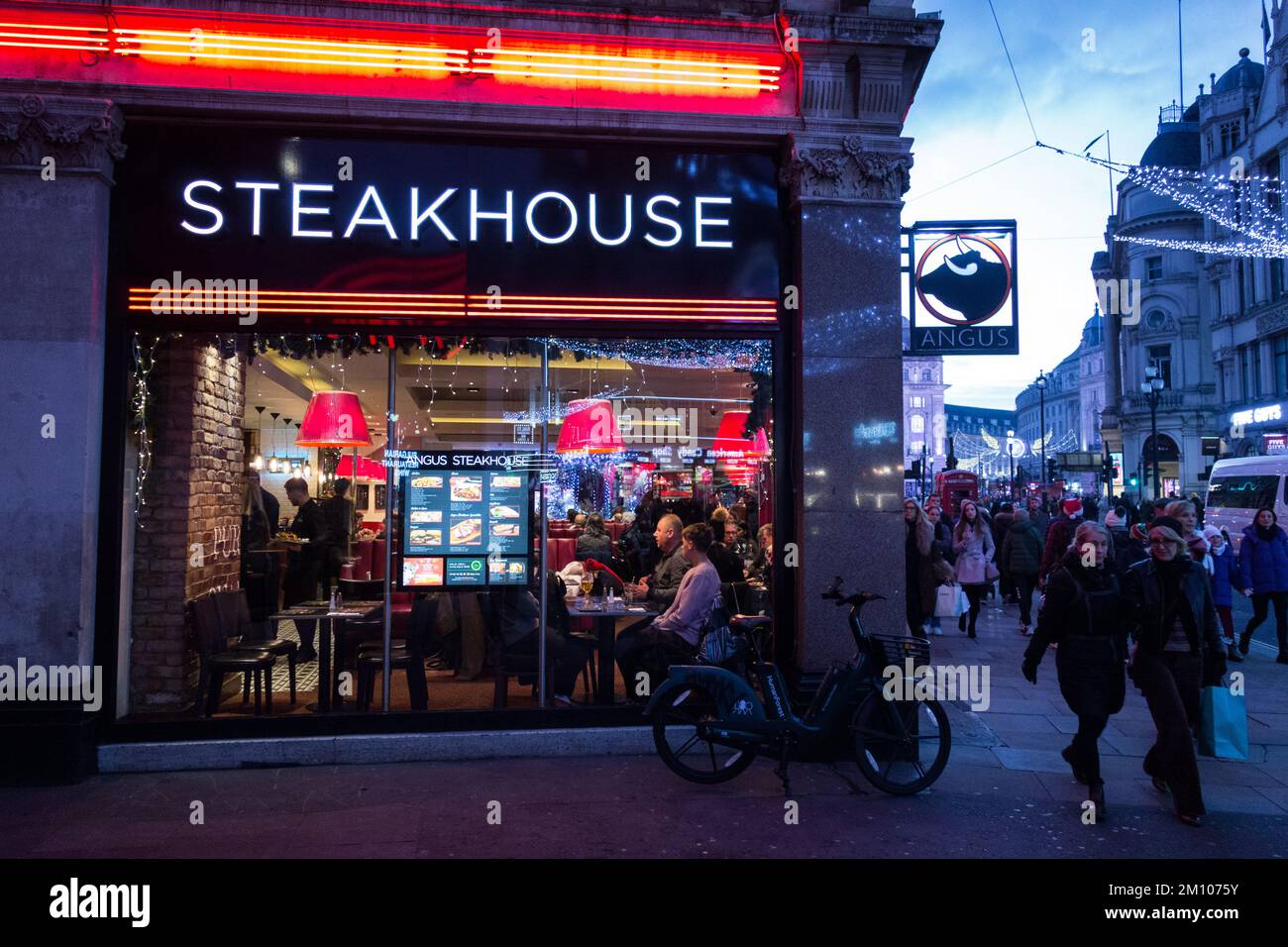 Angus steakhouse restaurant london uk england Banque de photographies ...