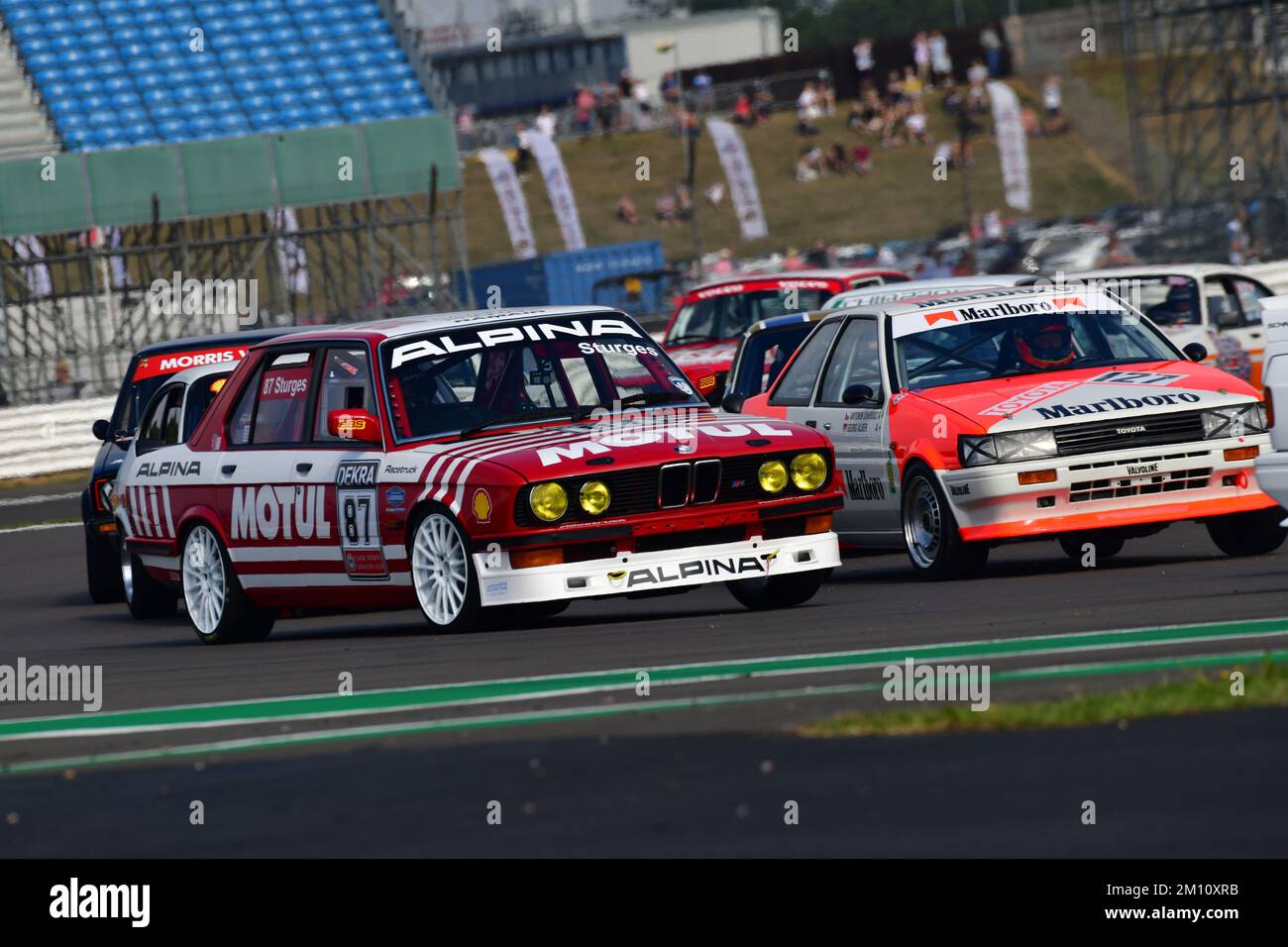 Jamie Sturges, BMW E28 M535i, Jason Minshaw, Guy Minshaw, Toyota ...