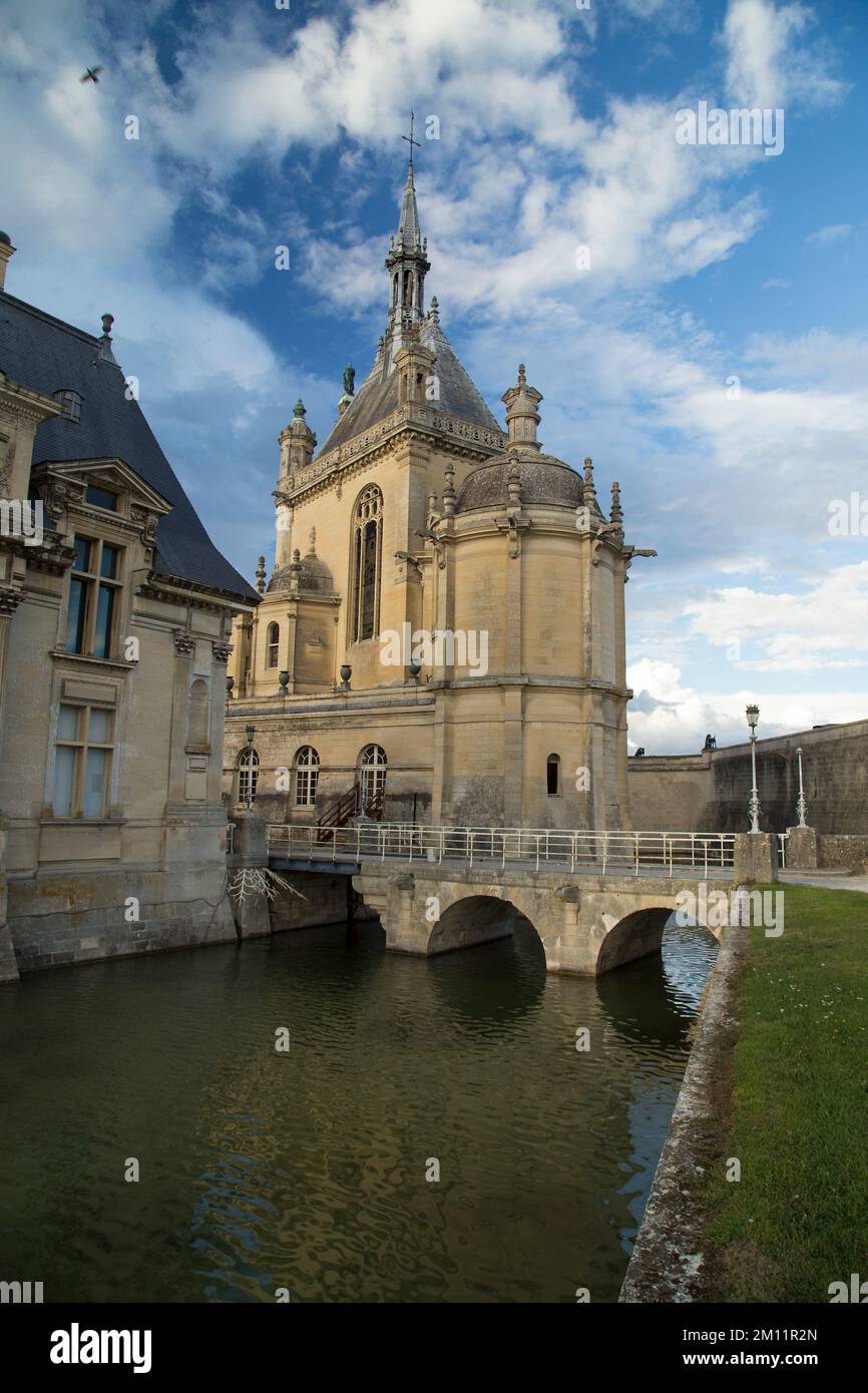 Chapel of the château de chantilly Banque de photographies et d’images ...
