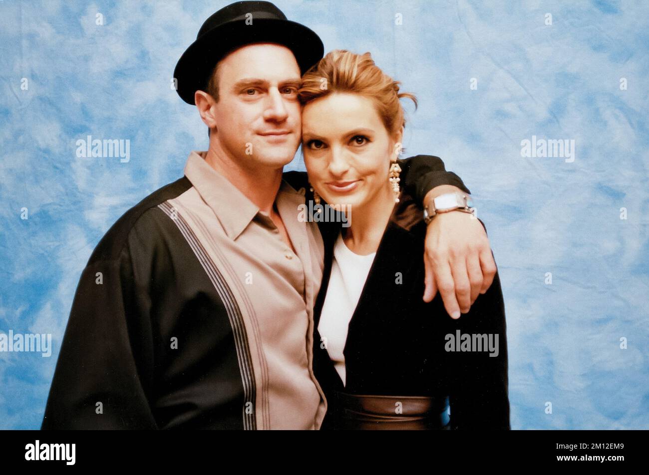 Portraits de célébrités rétro - Christopher Meloni, Mariska Hargitay ...