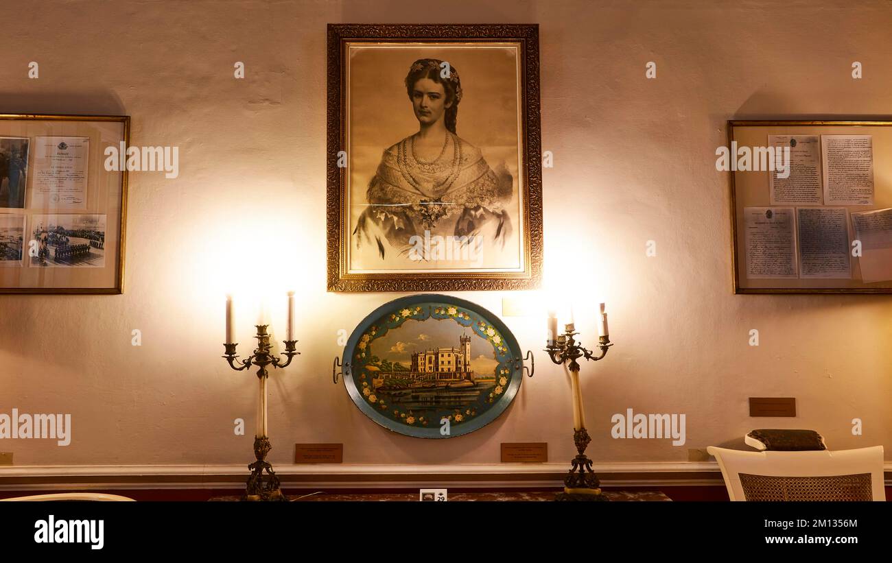 Achilleion, résidence de l'impératrice Sissi, construite en 1889 ...