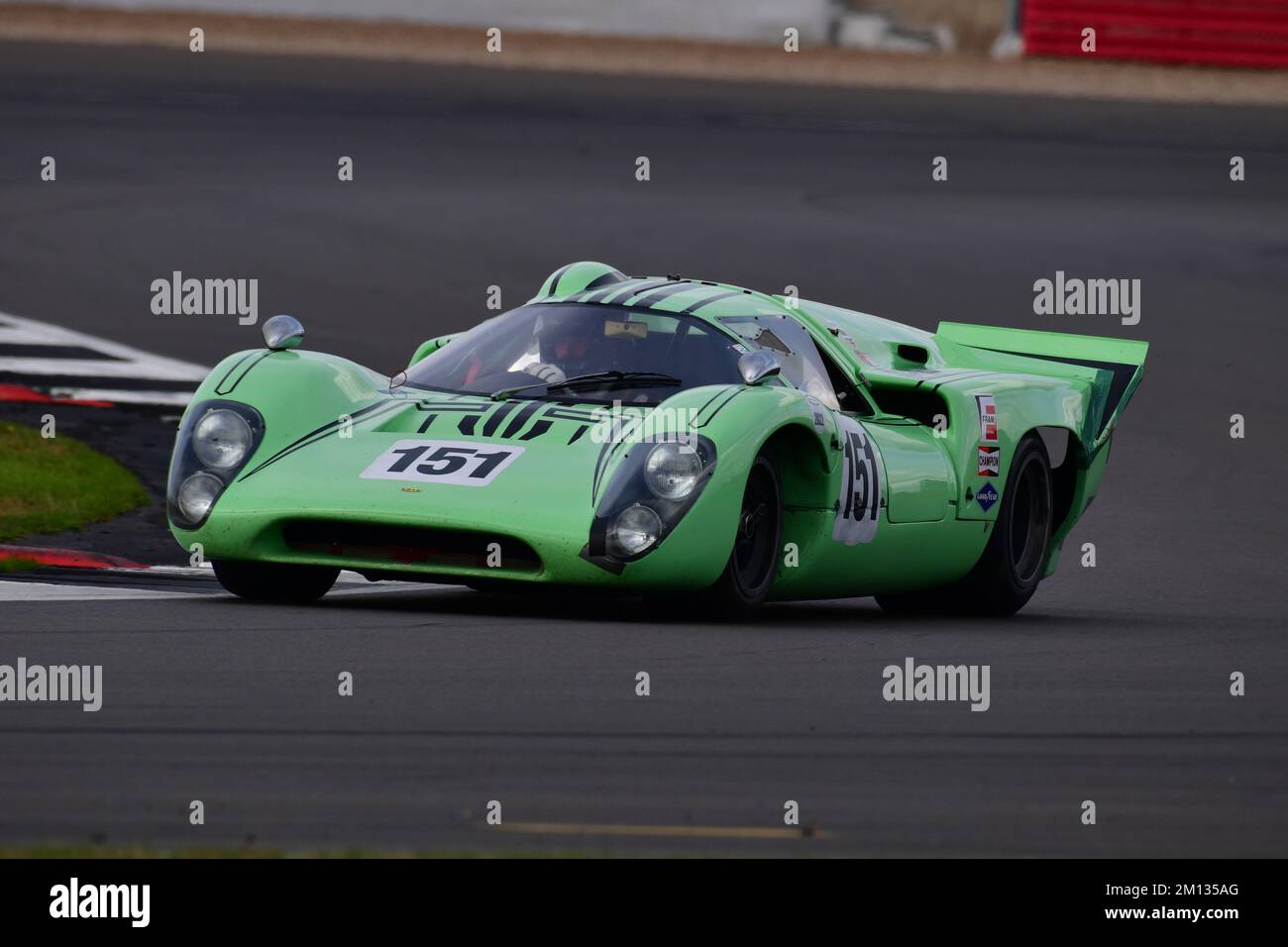 Damon DeSantis, David Hinton, Lola T70 MK3B, HSCC Thundersports, une ...