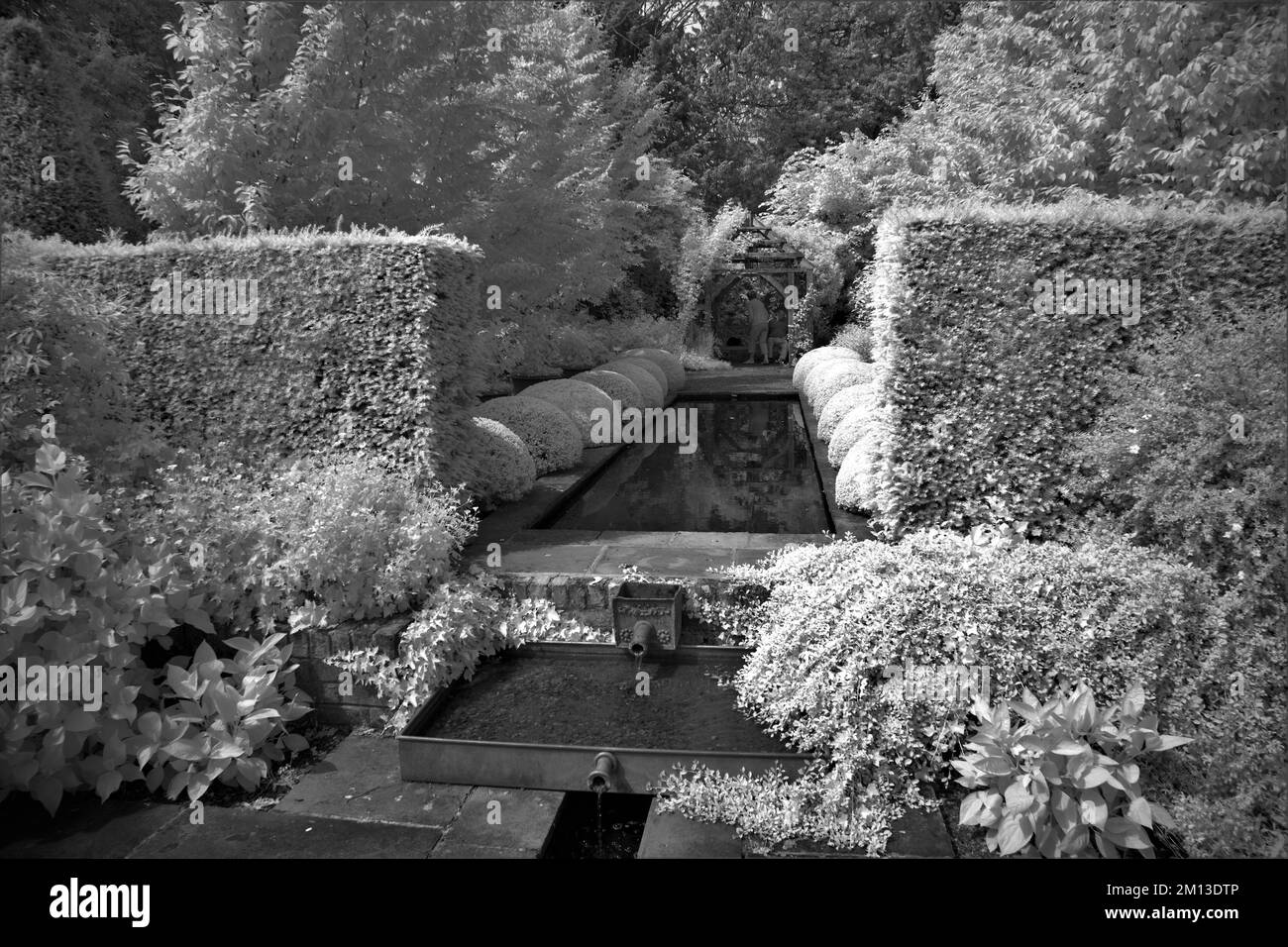 Wollerton old hall garden Banque de photographies et d’images à haute ...