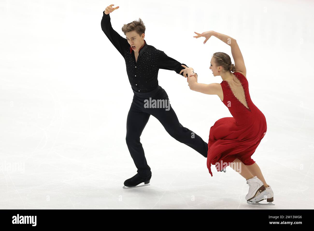 Turin, Italie, le 9th décembre 2022. Katerina Mrazkova et Daniel Mrazek ...