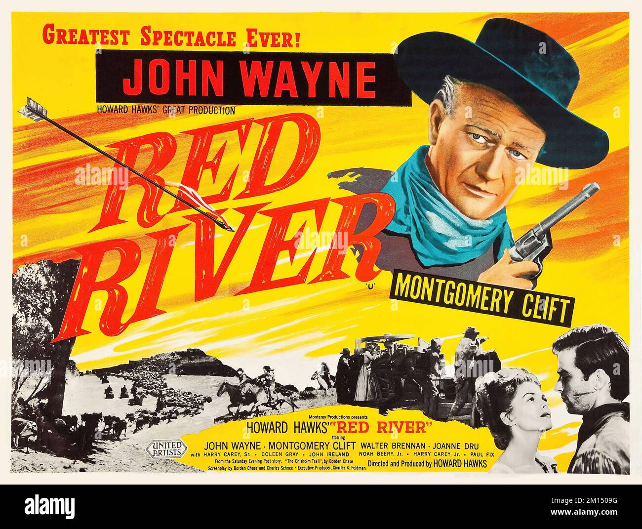 John wayne red river 1948 Banque de photographies et d’images à haute ...