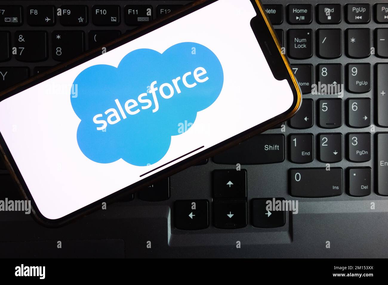 Salesforce logo Banque de photographies et d’images à haute résolution ...
