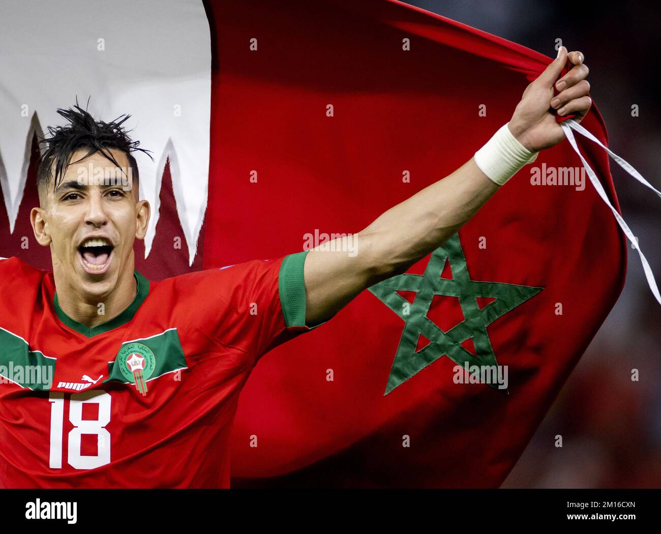 DOHA - Jawad El Yamiq du Maroc après la coupe du monde de la FIFA ...