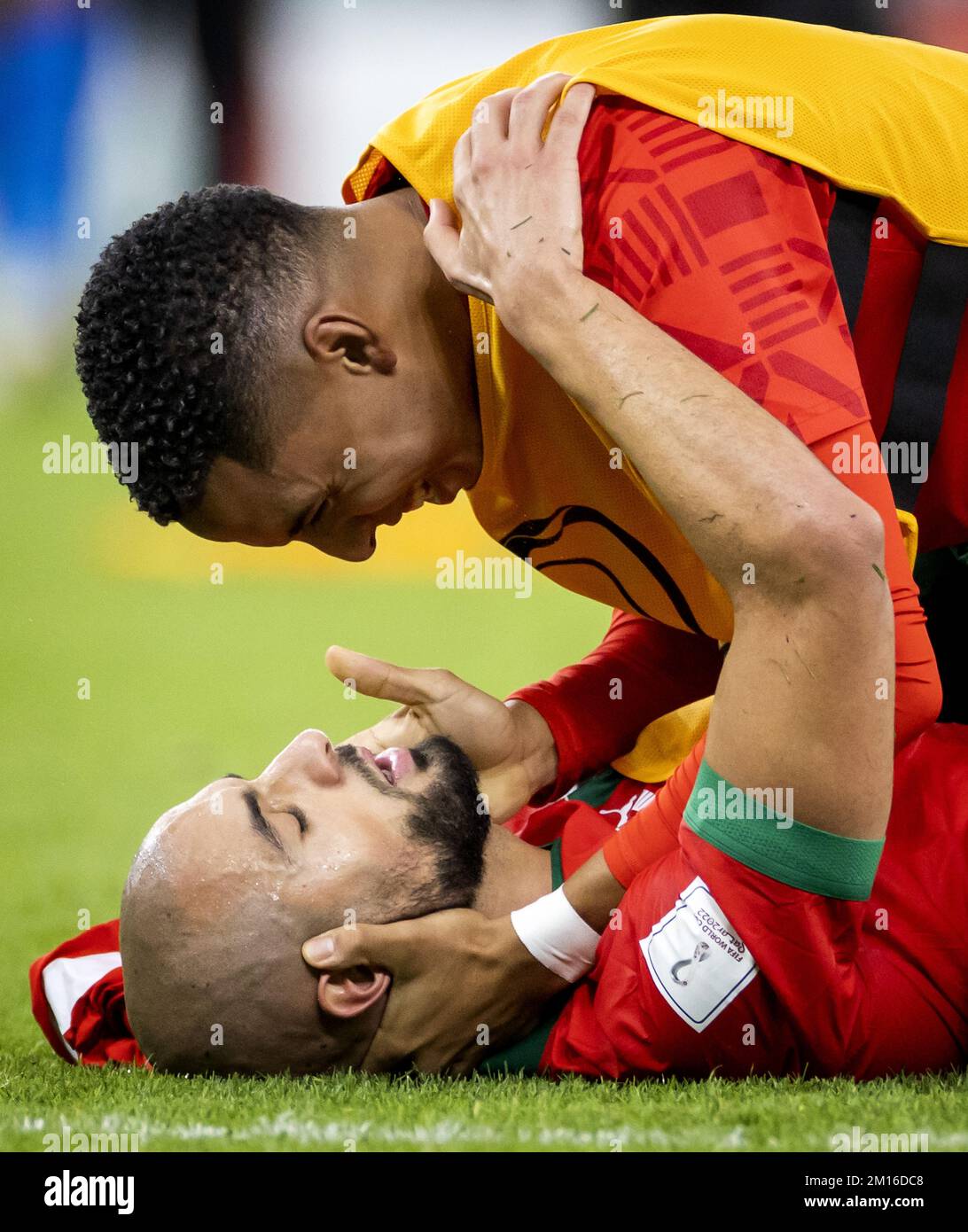 DOHA - Sofyan Amrabal du Maroc après la coupe du monde de la FIFA Qatar ...