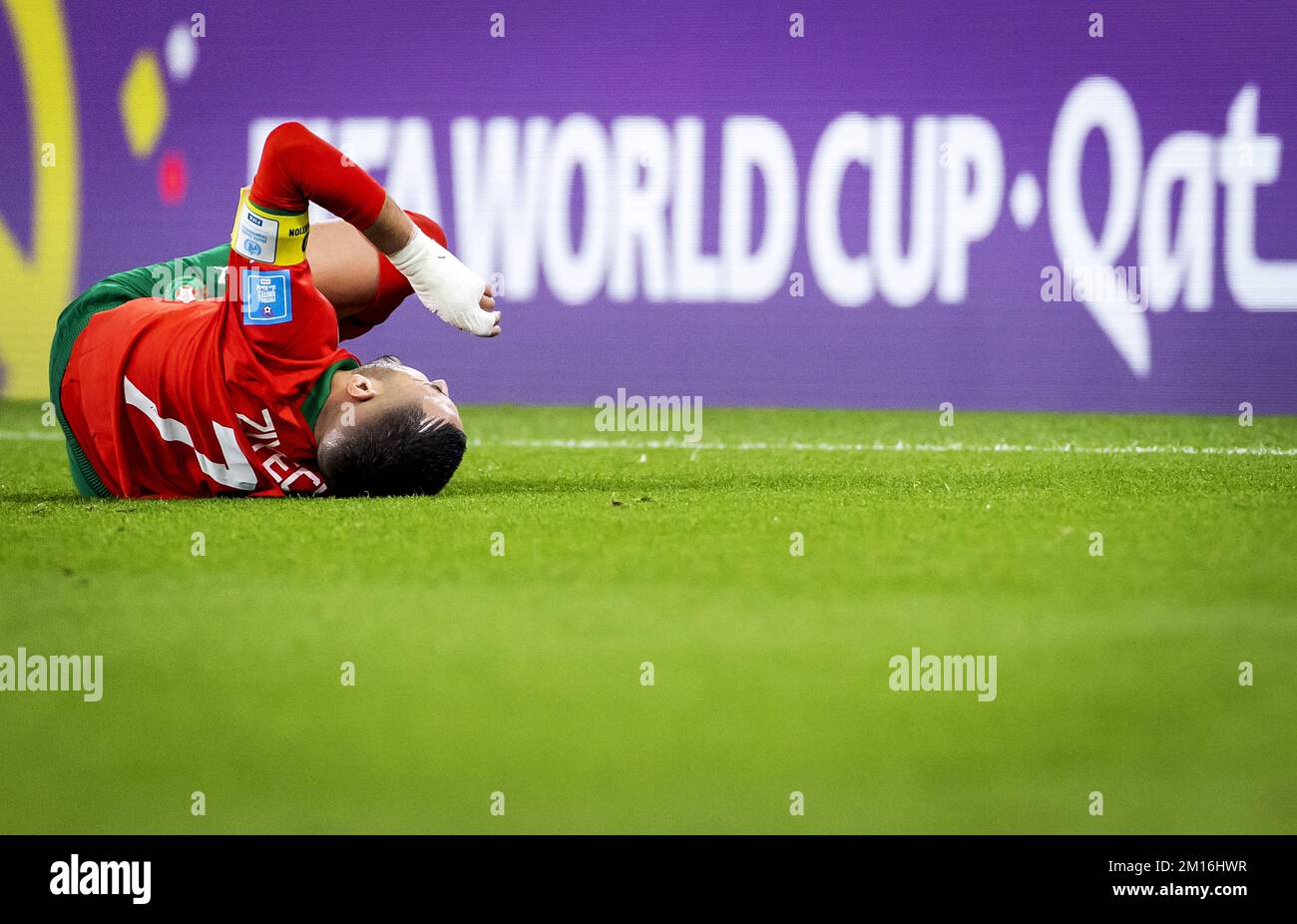 DOHA - Hakim Ziyech du Maroc lors de la coupe du monde de la FIFA Qatar ...