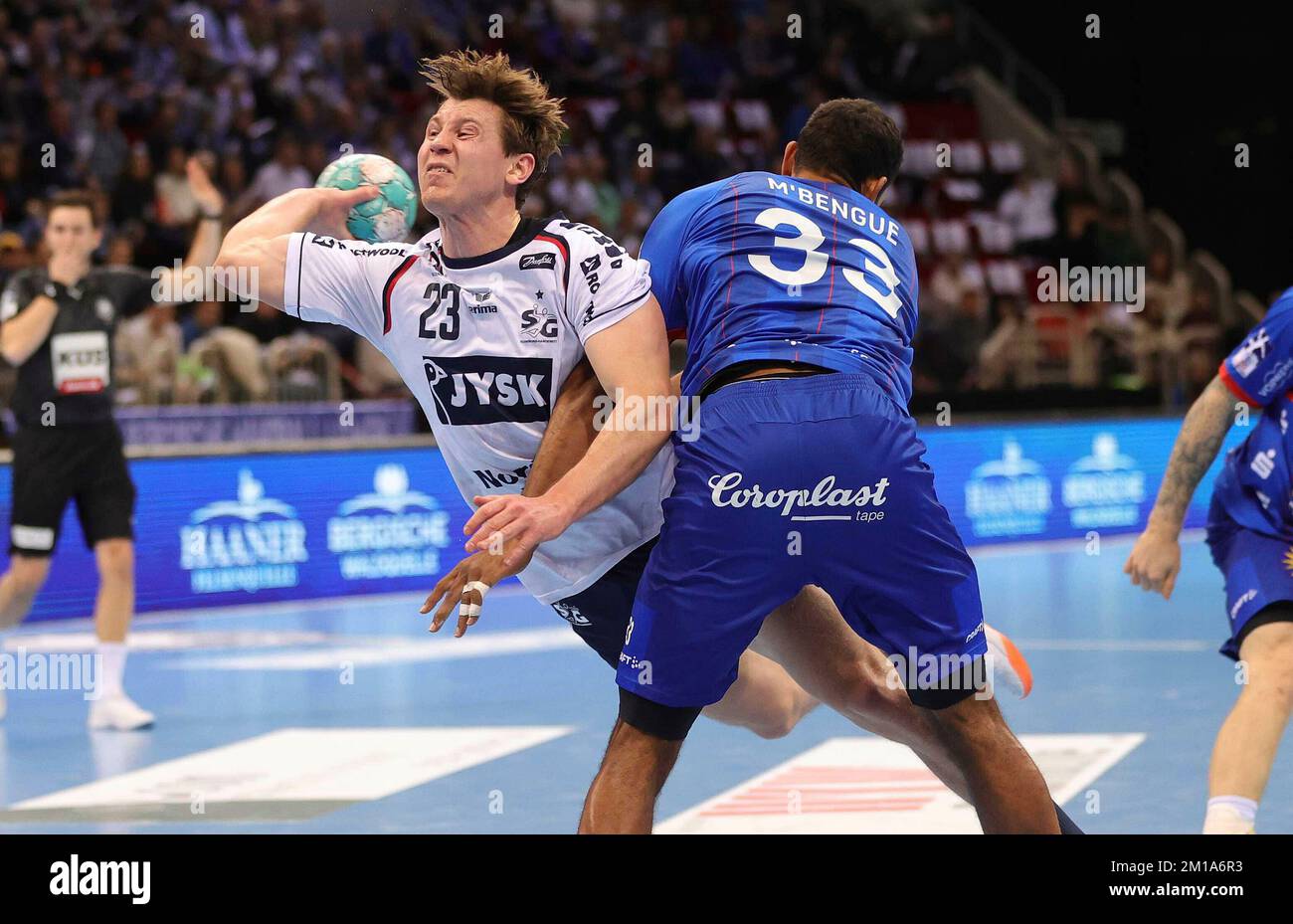 Düsseldorf, Allemagne. 11th décembre 2022. Firo : 11.12.2022, handball ...