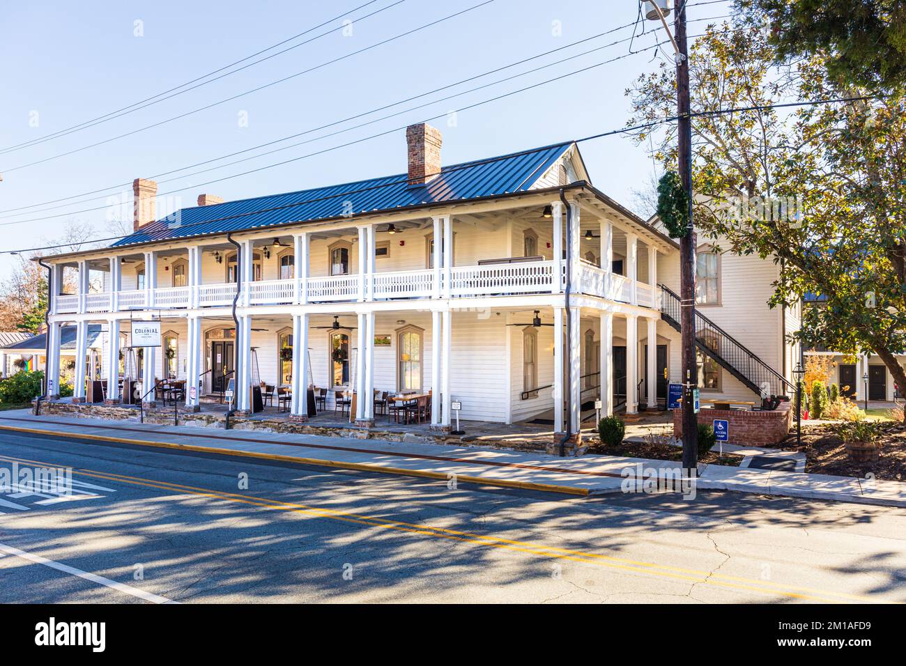L'auberge coloniale Banque de photographies et d’images à haute ...