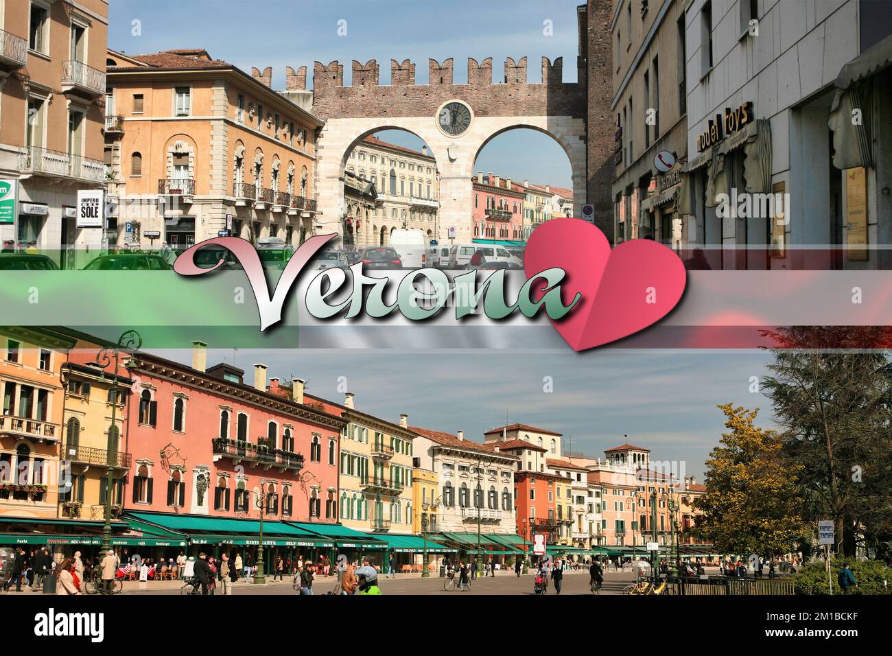 Vérone (Italie), demeure de Roméo et Juliette, est l'une des plus ...