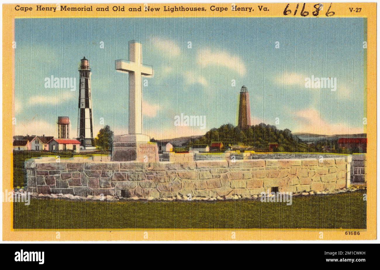Cap henry memorial Banque d'images détourées - Alamy