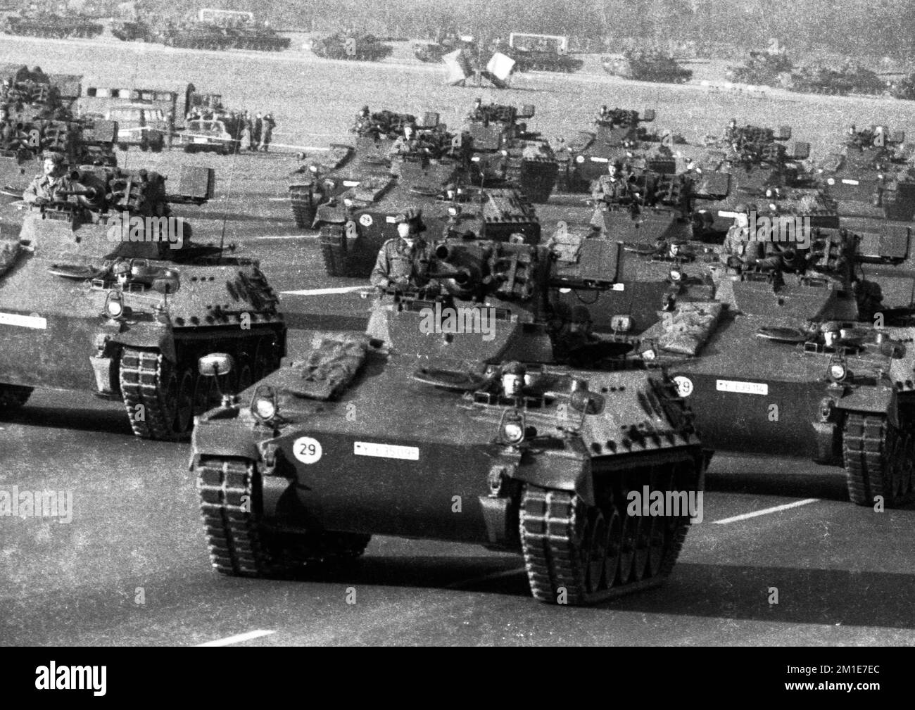 German army tanks parade Banque de photographies et d’images à haute ...