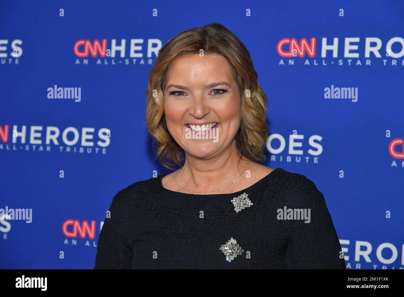 Christine Romans assiste aux héros CNN 16th : un hommage All-Star au ...