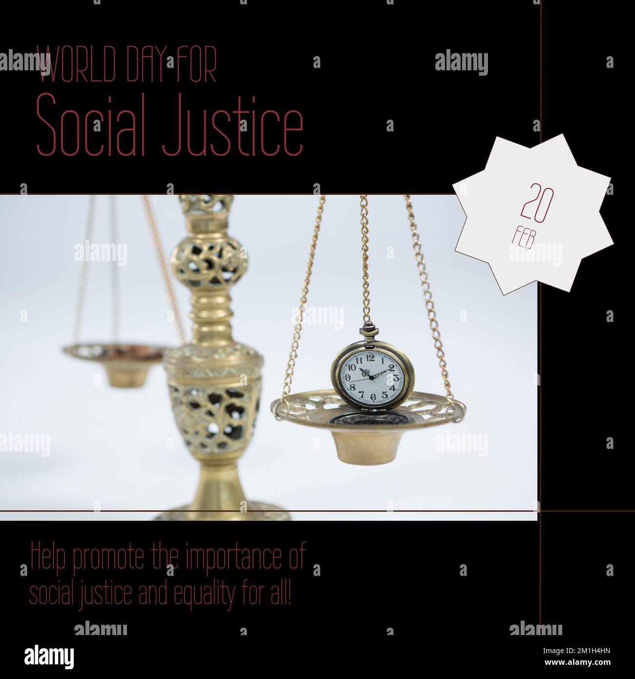 Composition du texte de la Journée mondiale de la justice sociale sur ...